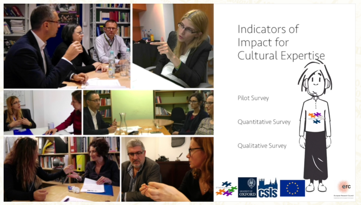 Identifying the Indicators of Impact of Cultural Expertise. A new video ...